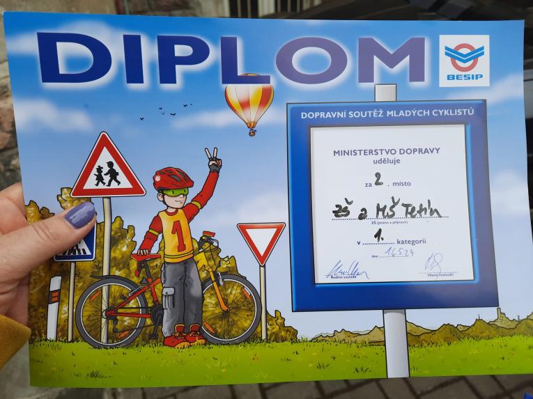 Dopravní soutěž BESIP - Oficiální stránky ZŠ a MŠ Tetín